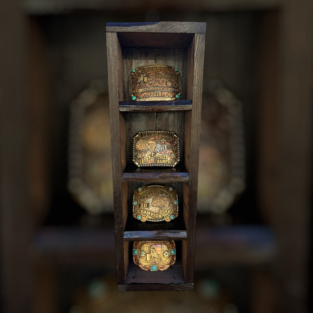 Handmade Custom Trophy Buckle Cases – Built For The Way Rodeo Families ...